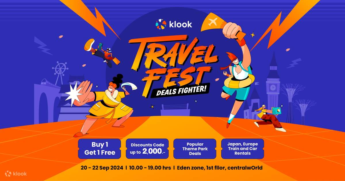 Klook Travel Fest Admission Ticket in Bangkok - Klook